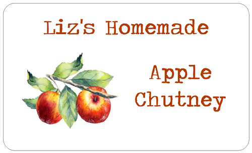 The Little Label Company Personalised Pickles and Chutney Labels