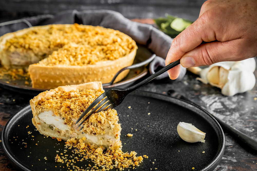 Chicken Kiev Pie