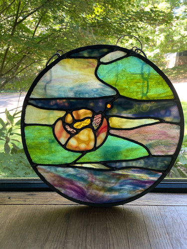 Waterlily Tiffany Style | Sherrill's Art Glass