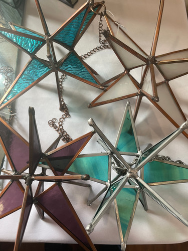 Dimensional Stars | Sherrill's Art Glass