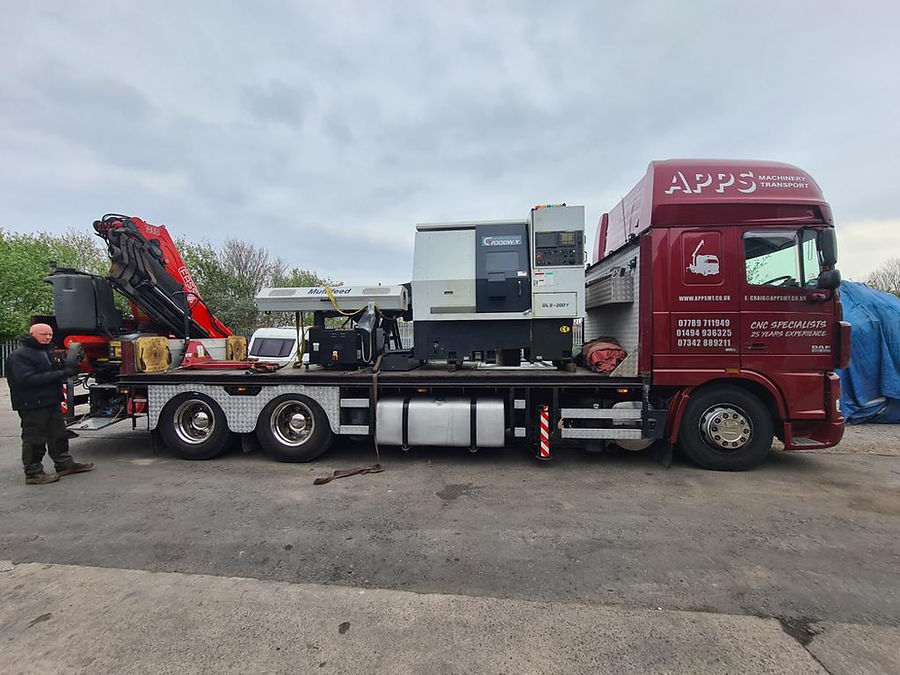 Machinery transport | APPS Machinery Transport Ltd