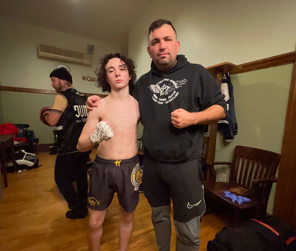 Ryan makes his kickboxing debut