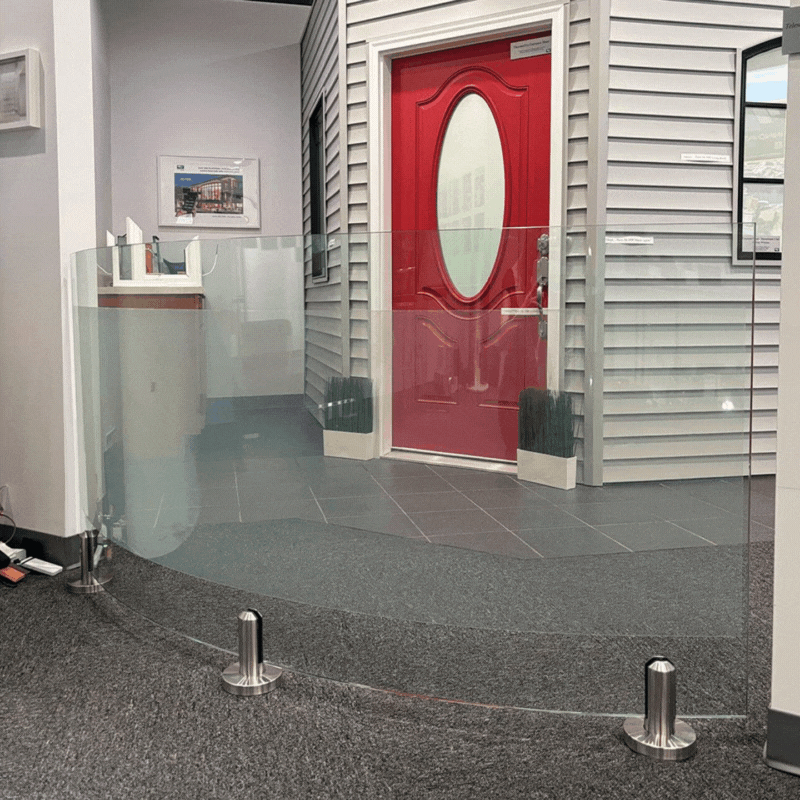 Curved Glass, Made Smarter — Introducing Switchable Privacy for Any Space