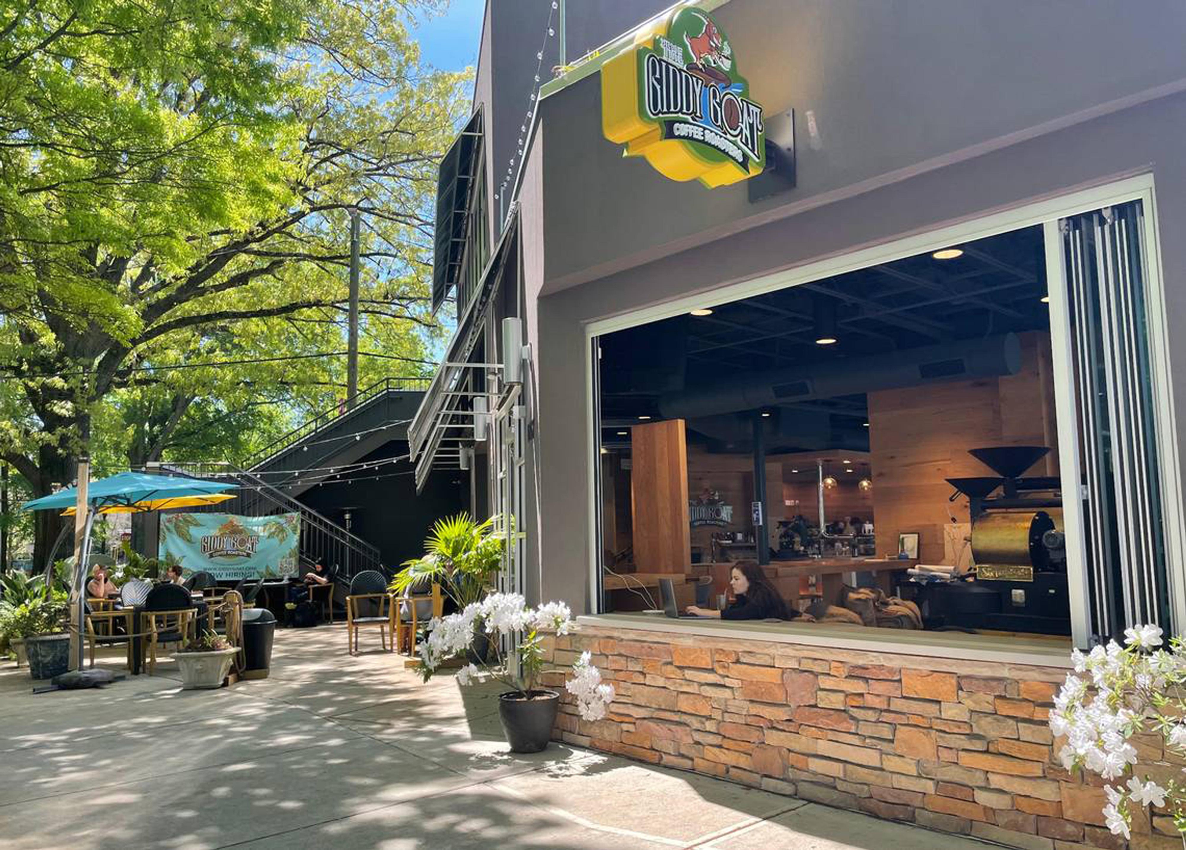 THE GIDDY GOAT COFFEE ROASTERS