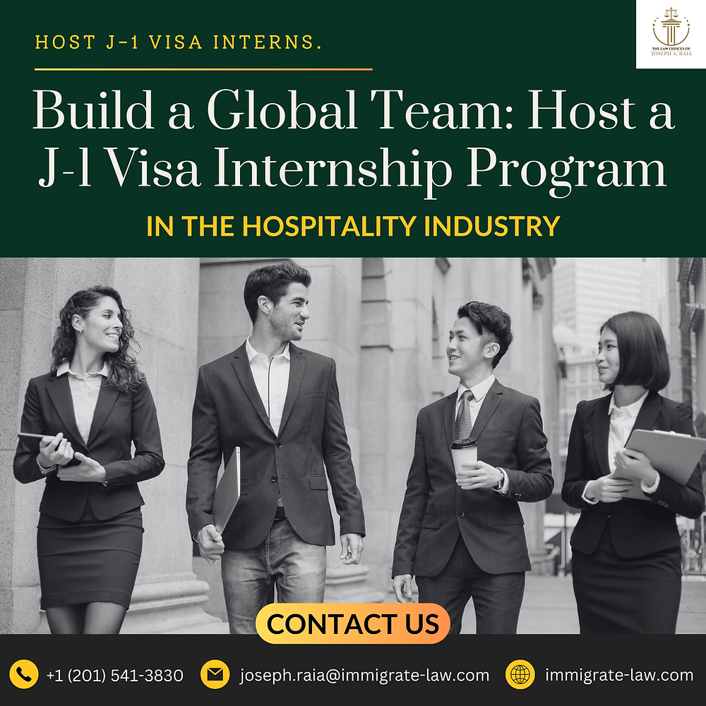 J-1 VISA INTERNSHIP PROGRAM
