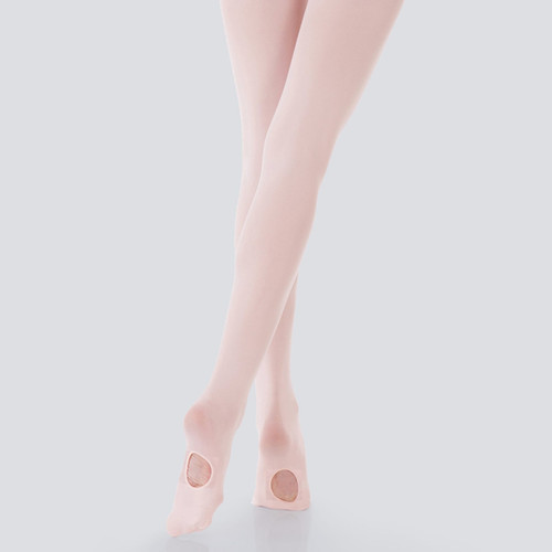 Soft Pink Convertible Ballet Tights | A.P.S.