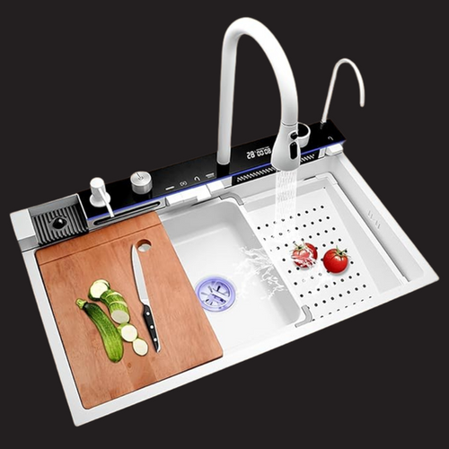 Chiuveta Bucatarie Multifunctionala K11 Alb | Meyra Home