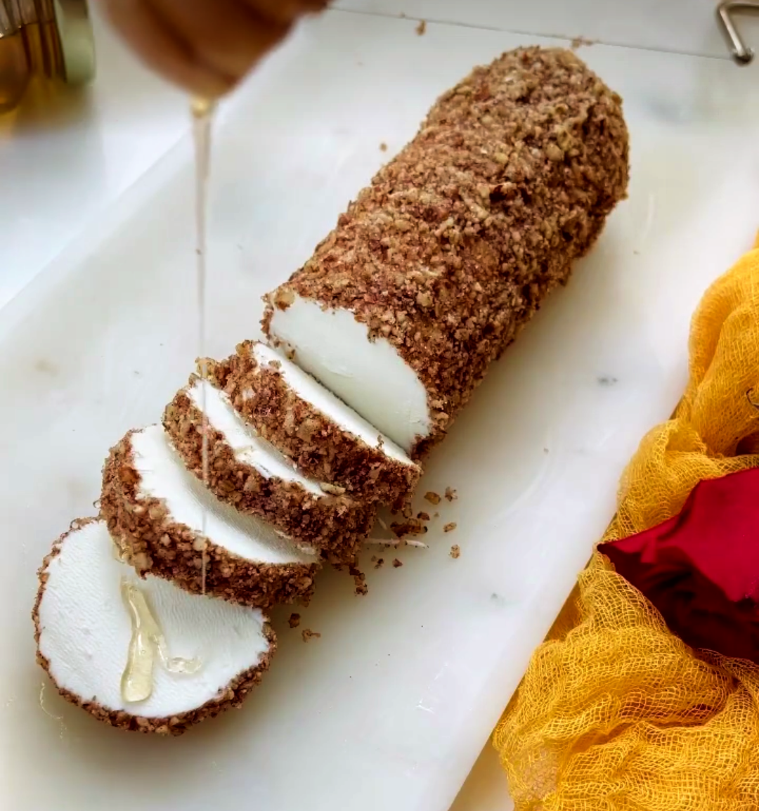 Goat Cheese Log | The Platter Girl