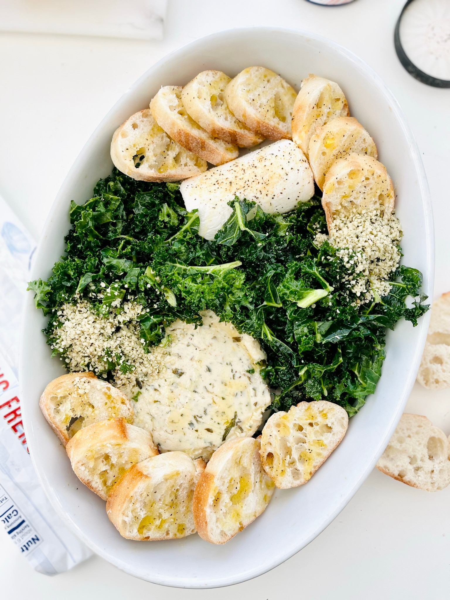 Baked Cheesy Kale Platter | Platter Girl