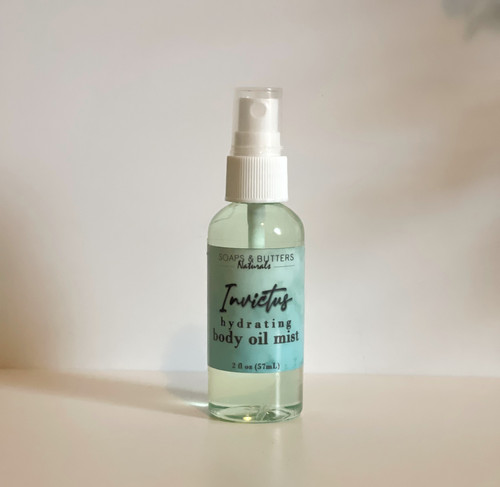 Invictus Hydrating Body Oil Mist - Long-Lasting Natural Perfume Spray ...