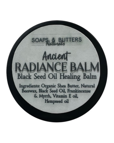 Ancient Radiance Balm - Black Seed Oil Healing Balm | Soaps and Butters LA