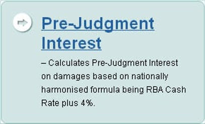 Pre-Judgment Interest Calculator