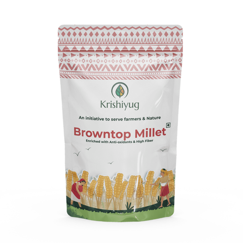 Browntop Millet (Hari kangani) 1 kg | Krishiyug