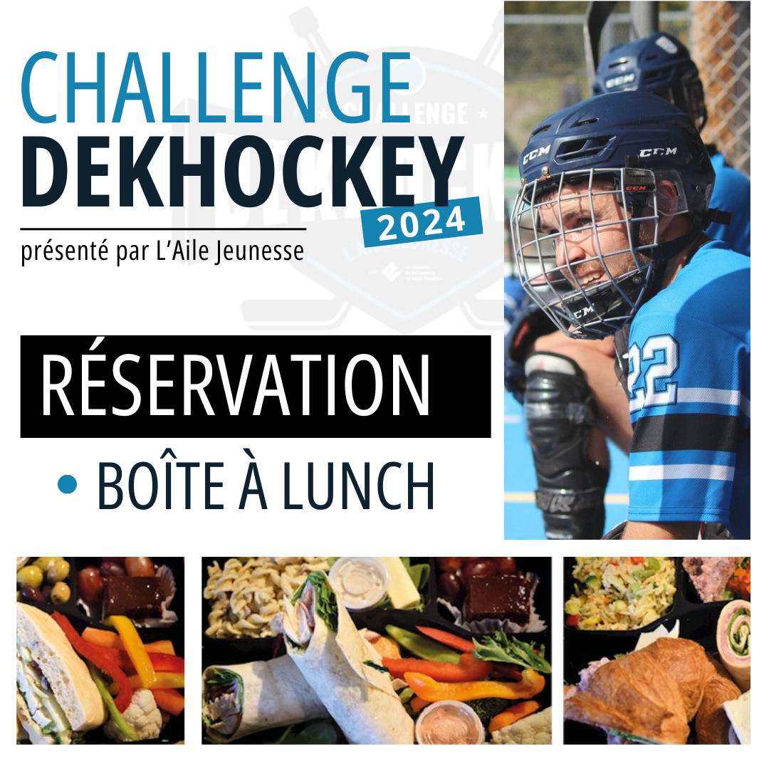 RÉSERVEZ VOTRE BOÎTE À LUNCH | CCSG