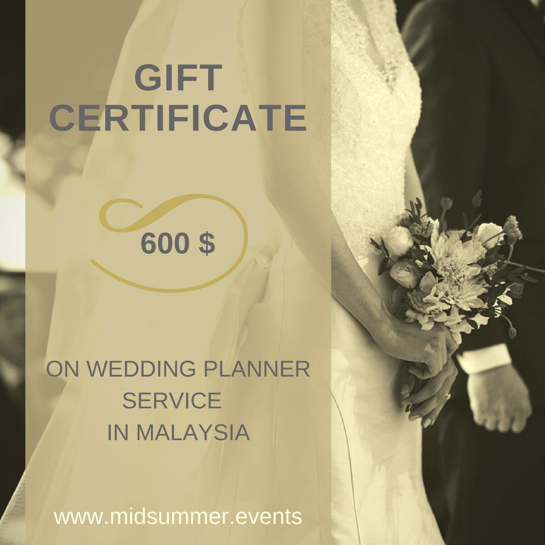 GIFT CERTIFICATE 600 $ | midsummer