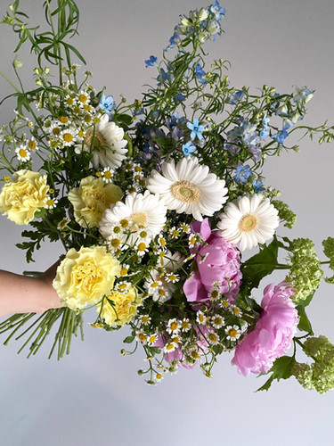Meadow mix flower bouquet with peonies | Delivery KL | Online Florist ...