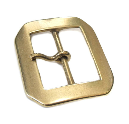 40mm Octagon Buckle [ Brass - Single & Double prong ]