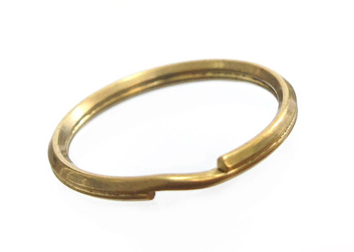 20-25-30-39mm Diameter Wire Split Ring [ Brass ]