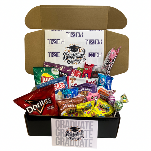 Classic "Congrats Grad!" Snack Box | TECH Snack Box