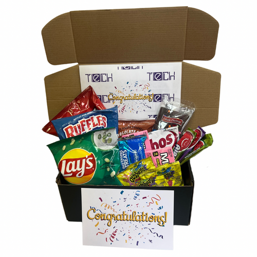Classic "Congratulations!" Snack Box | TECH Snack Box