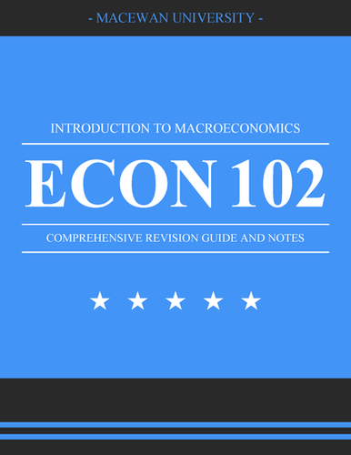 ECON 102: Introduction to Macroeconomics | MacEwan University