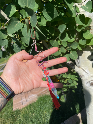 Wire Doodle | Black Leaf Clover