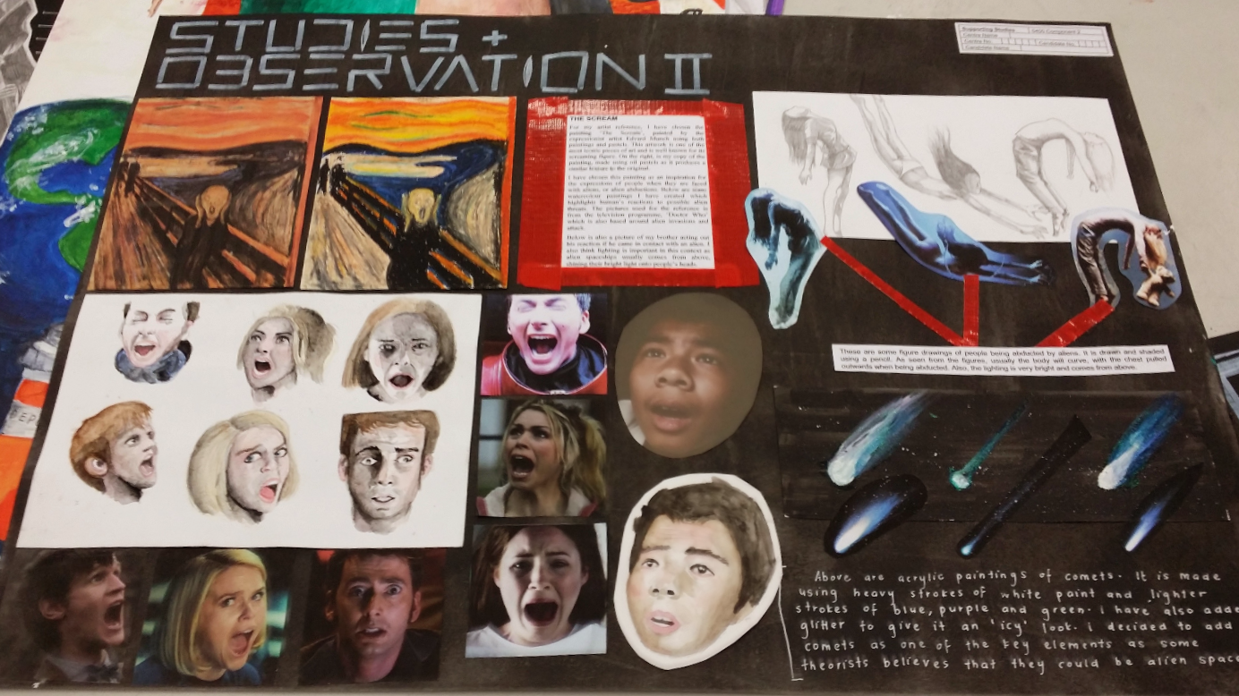 IGCSE Art & Design Examples of Students Artworks