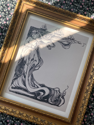 Those Tricky Hands of Fate Print | Julia Jane Martens