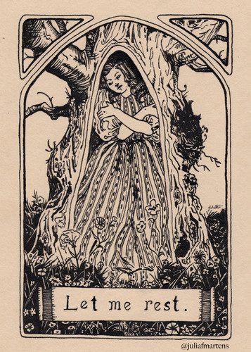 Let Me Rest Print | Julia Jane Martens
