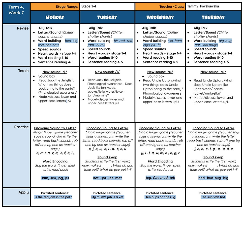 Structured Literacy Transformation in Year 0/1: Tammy’s Story | Liz ...