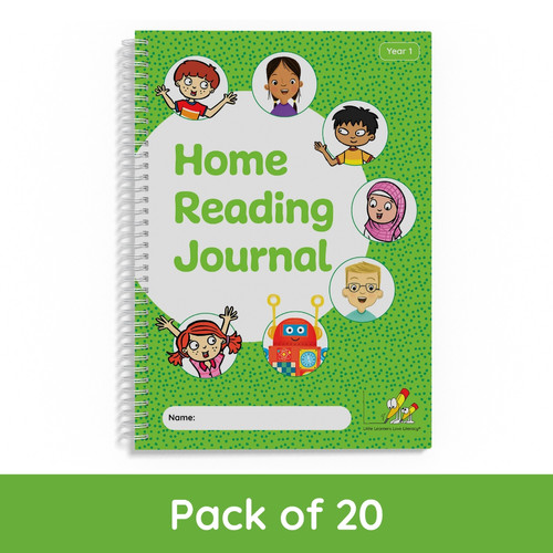 Home Reading Journal Year 1 Pack of 20 | Liz Kane Literacy