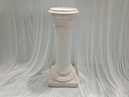 White Stone Pillar | Party Up Event Hire