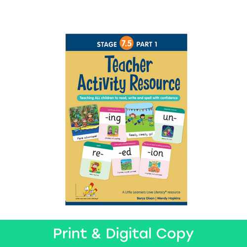 Teacher Activity Resource Stage 7 Unit 5 Part 1 | Liz Kane Literacy