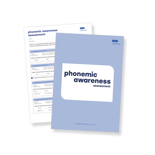 Phonemic Awareness Assessment | Liz Kane Literacy