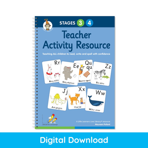 Teacher Activity Resource Stages 3-4 (DIGITAL) | Liz Kane Literacy