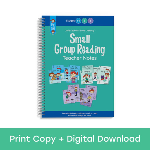 Pip and Tim Small Group Reading Teacher Notes Stages Plus 4, 5, 6 ...