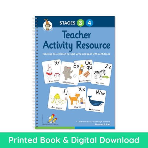 Teacher Activity Resource Stages 3-4 (PRINT + DIGITAL) | Liz Kane Literacy