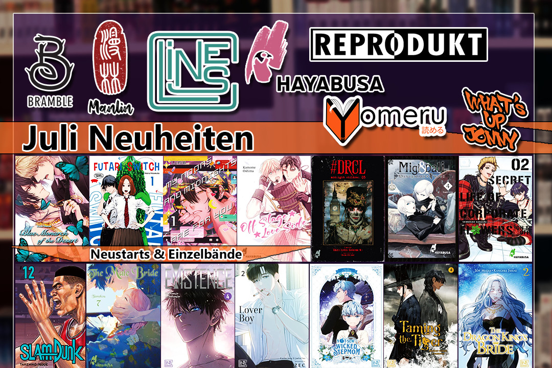 📚 Manga Monatsvorschau Juli 2025