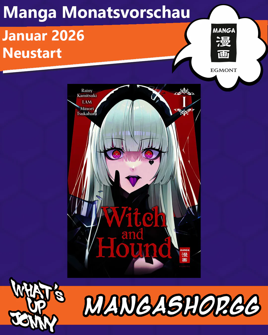 Manga Monatsvorschau Januar 2026