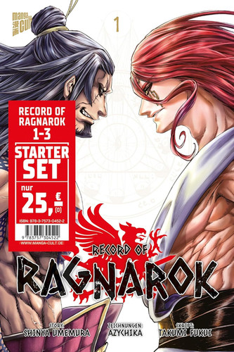Record of Ragnarok - Band 1-3 Starterpack (Manga | Manga Cult) | What's ...