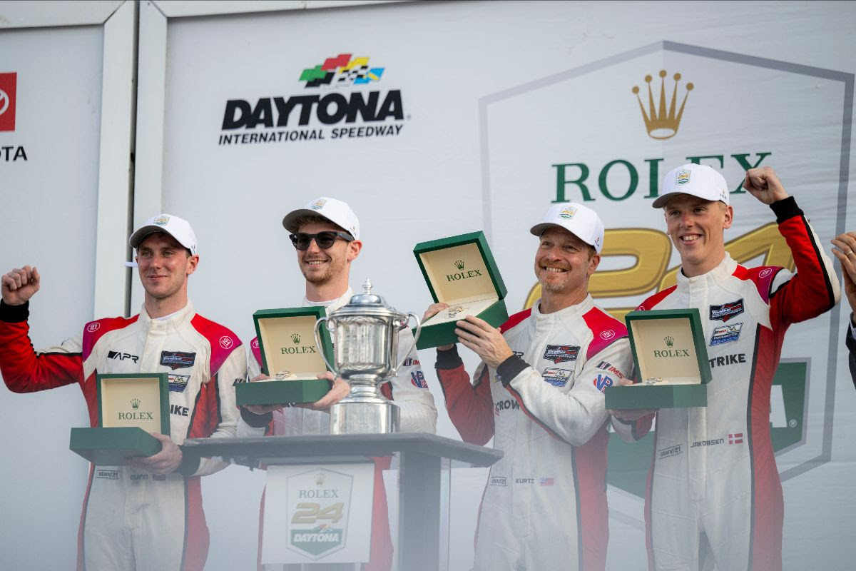 CrowdStrike Racing by APR on LMP2 class win in Daytona: "We finally get ...