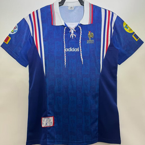 France 1996 Retro Home Kit | Futbol Shop US
