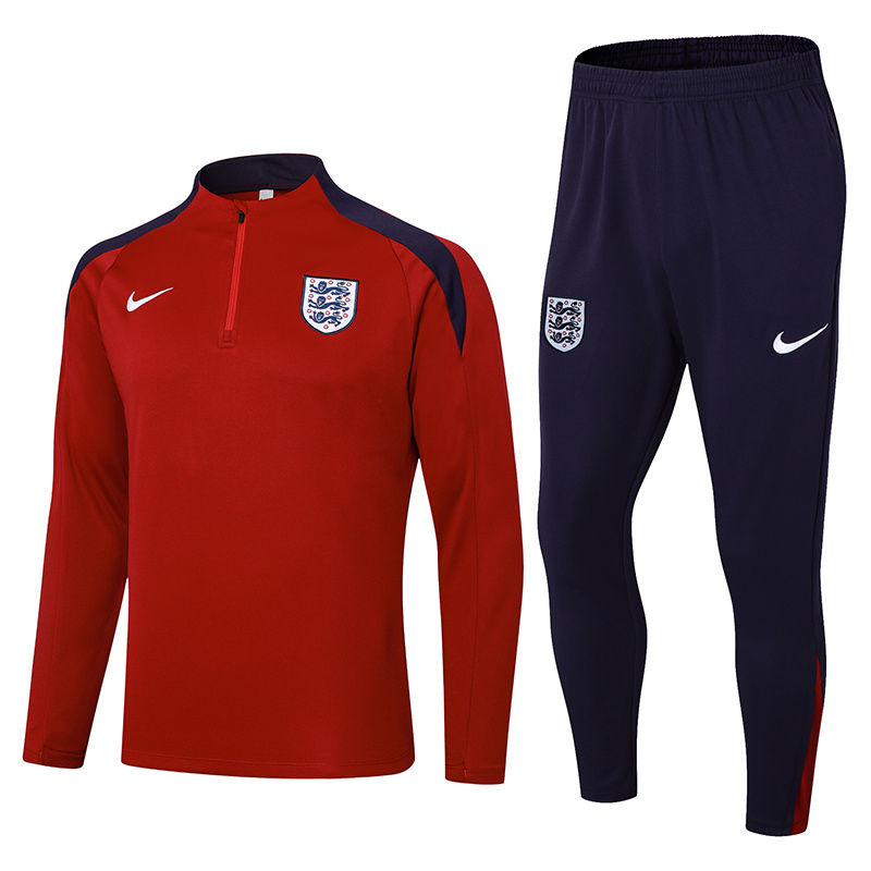 England 2024 Tracksuit - Red | Futbol Shop US