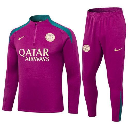 PSG 24/25 Tracksuit - Purple | Futbol Shop US