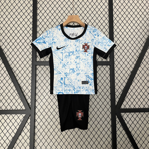 Portugal 2024 Kids Away Kit | Futbol Shop US