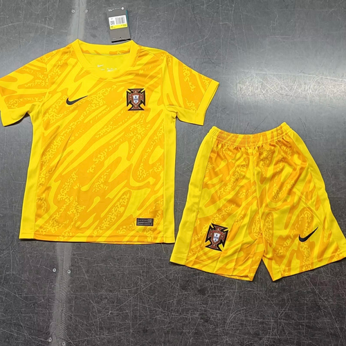 Portugal 2024 Kids GK Home Kit | Futbol Shop US