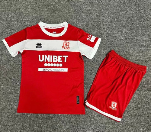Middlesbrough 24/25 Kids Home Kit | Futbol Shop US