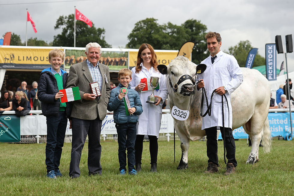 Castleton and Dallyashes top Royal Welsh Show placings