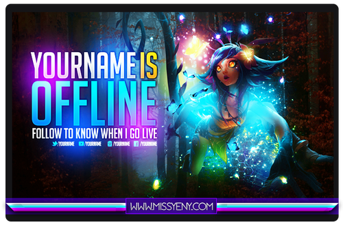 STREAM PACK | NEEKO League of Legends | MissYeny GFX