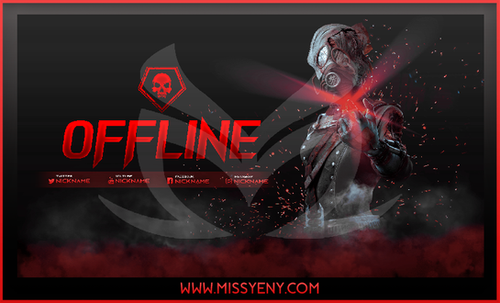 STREAM PACK OFFLINE SCREEN + TWITCH BANNER | NURSE DEAD BY DAYLIGHT ...